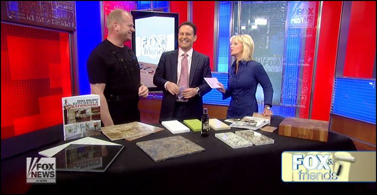THE HOLMES SPOT: Mike Holmes On Fox & Friends To Promote New Book
