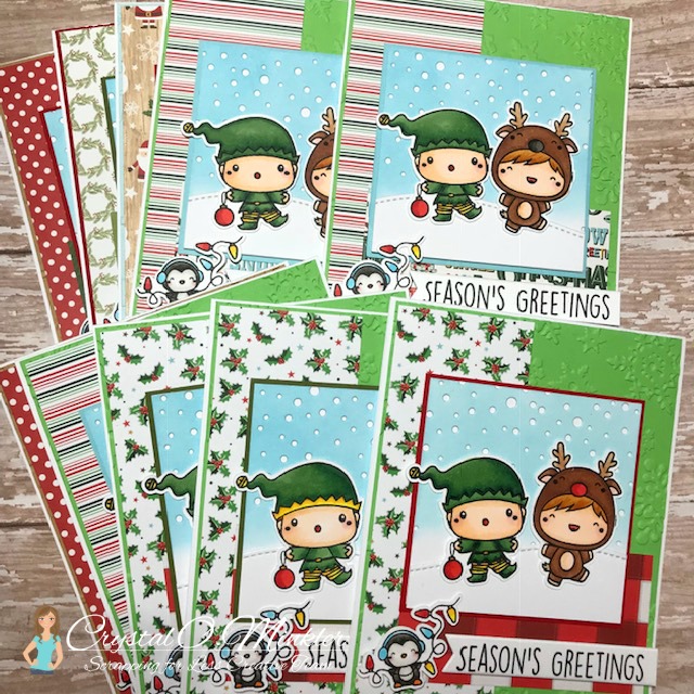 Crystal O. Minkler: Scrapping for Less ~ Reindeer Games ~ Season's ...