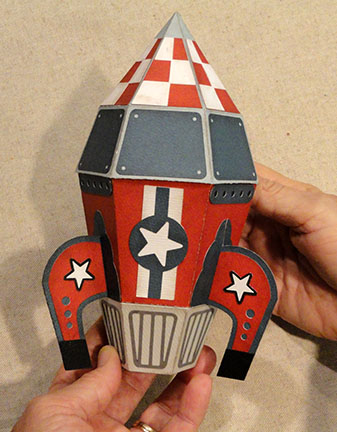 Needles 'n' Knowledge: Rocket 3D Model Box Assembly