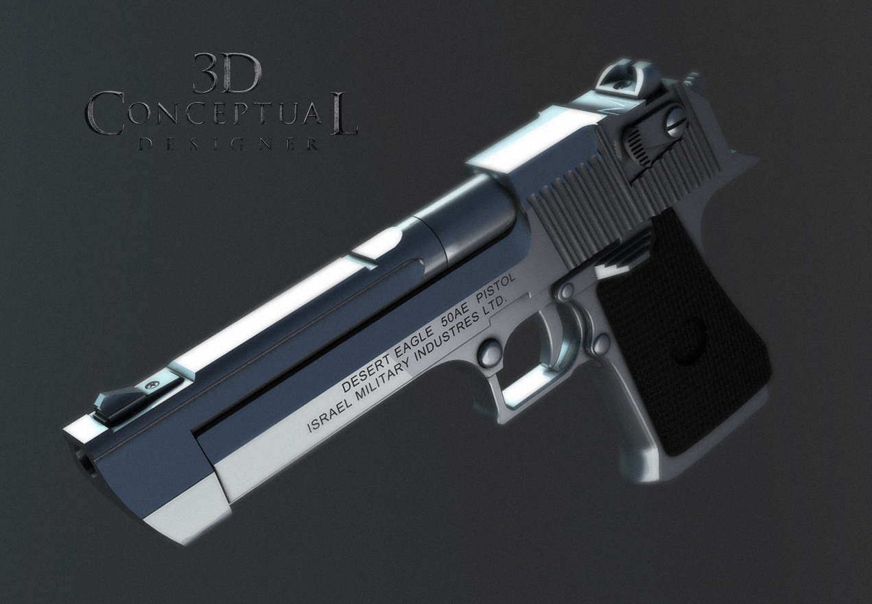 3DconceptualdesignerBlog: 3D Firearms