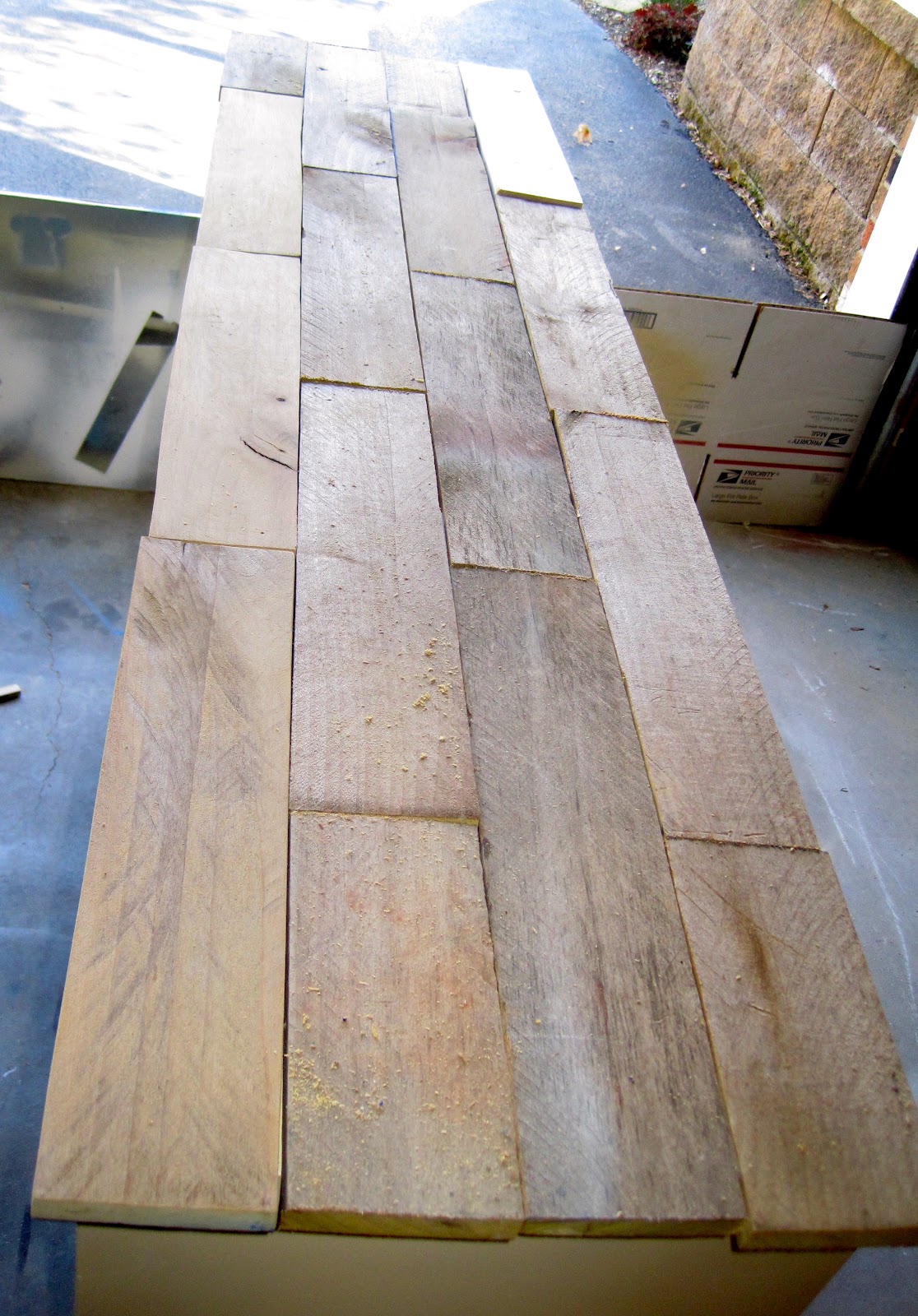 The Vintage Magi:: From Trash to Treasure Tutorial: Cast-off Wall ...