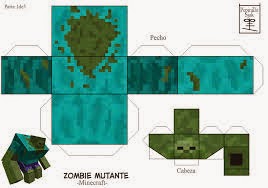 Paper craft México: minecraft papercraft