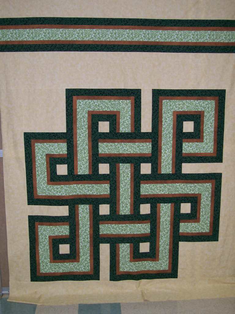 Shawkl Designs: Celtic Knot Quilt Pattern is completed! Finally!