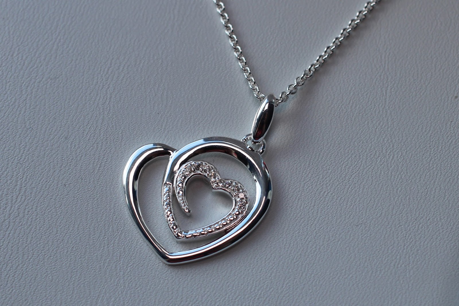 Double Heart Swirl Pendant | Joshua James Jewellery | Hope, Freedom, Love