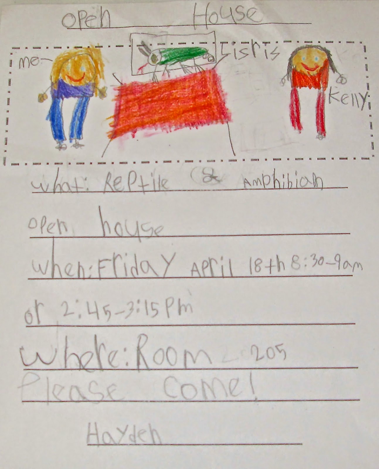 Mrs. Garrabrant's Classroom: Preparing For Our Open House & Poetry