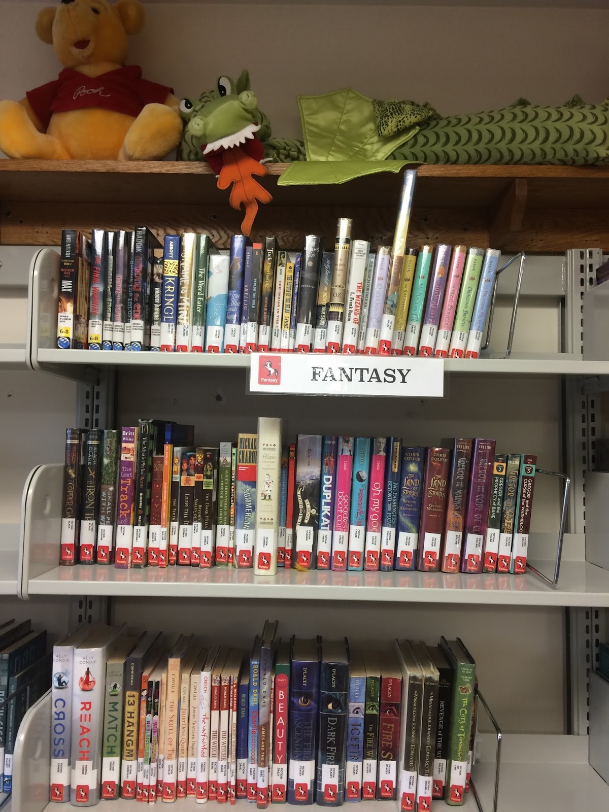 Fiction section has been GENREFIED!