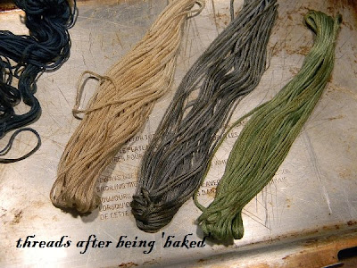 Notforgotten Farm : Dyeing Threads...and other things