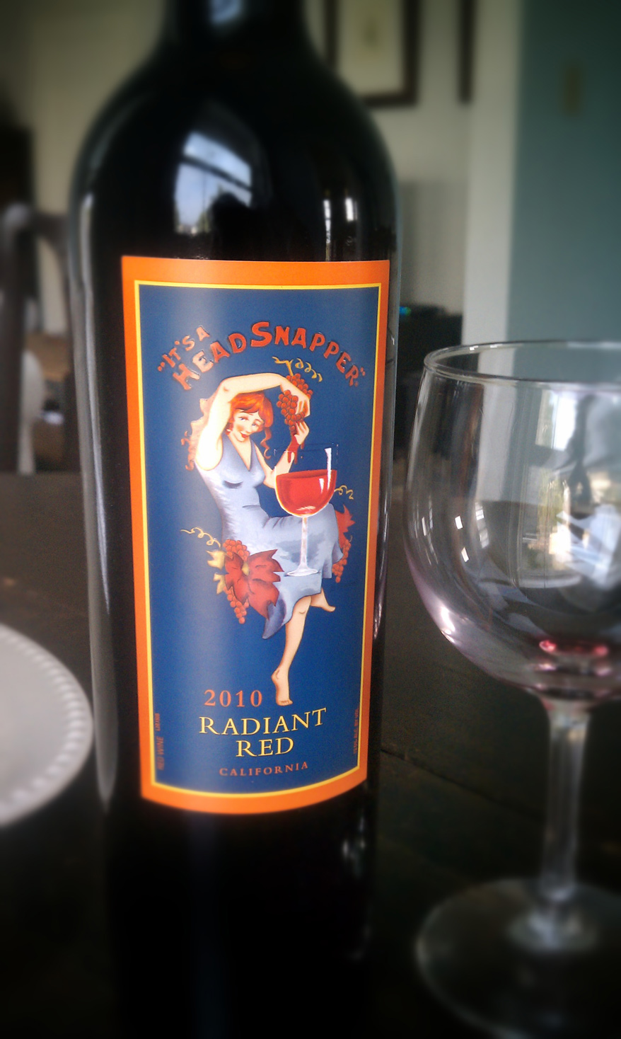Wine & Dine: Wine Win Wednesday: "It's a Headsnapper!" Radiant Red
