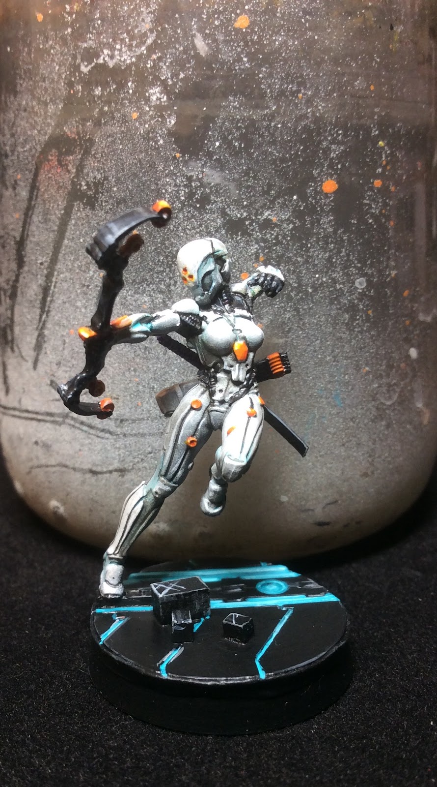 Tabletop Apocalypse: Infinity - Red Veil Ninja