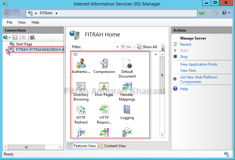 Cara Membuat Web Server IIS pada Windows Server 2012 ~ Belajar Sebanyak ...