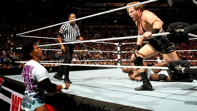 WWE In live!!!!: JACK SWAGGER vs TITUS O'NEIL