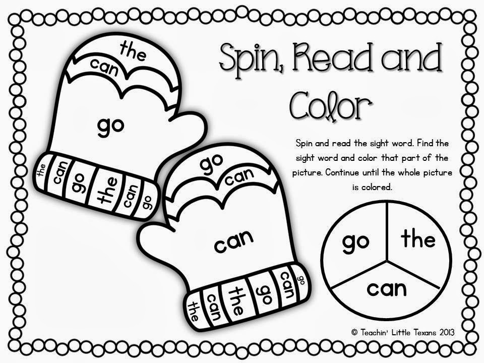 Teachin' Little Texans: Baby, it's cold outside! {Winter Freebie}