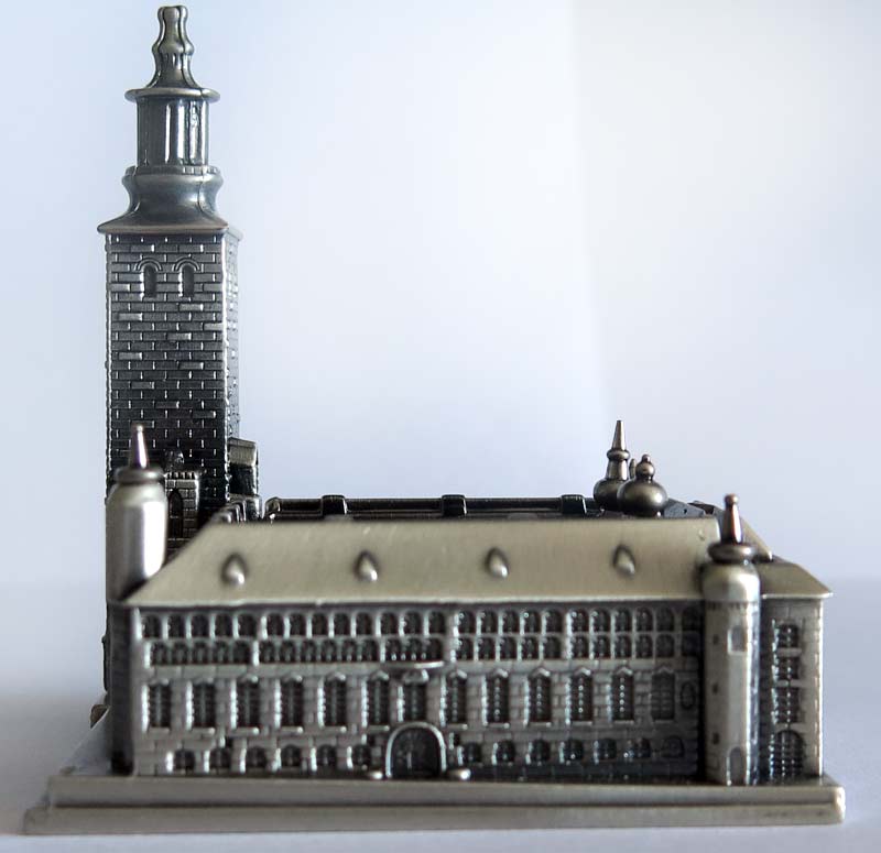 Building Collector: Pewter Souvenir Building Replicas