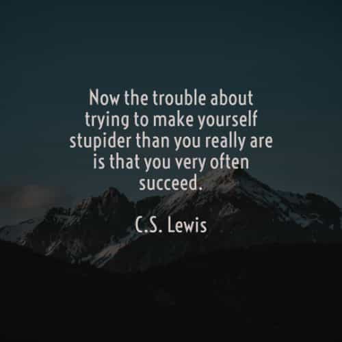 55 Famous quotes and sayings by C.S. Lewis