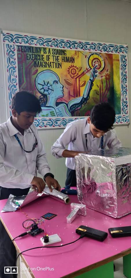 ATAL TINKERING LAB AT MAPS: Students Innovative Projects in ATL LAB