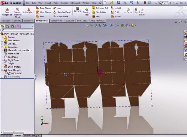 How to create Folded Box in Solidworks Sheet Metal - SolidWorks Share