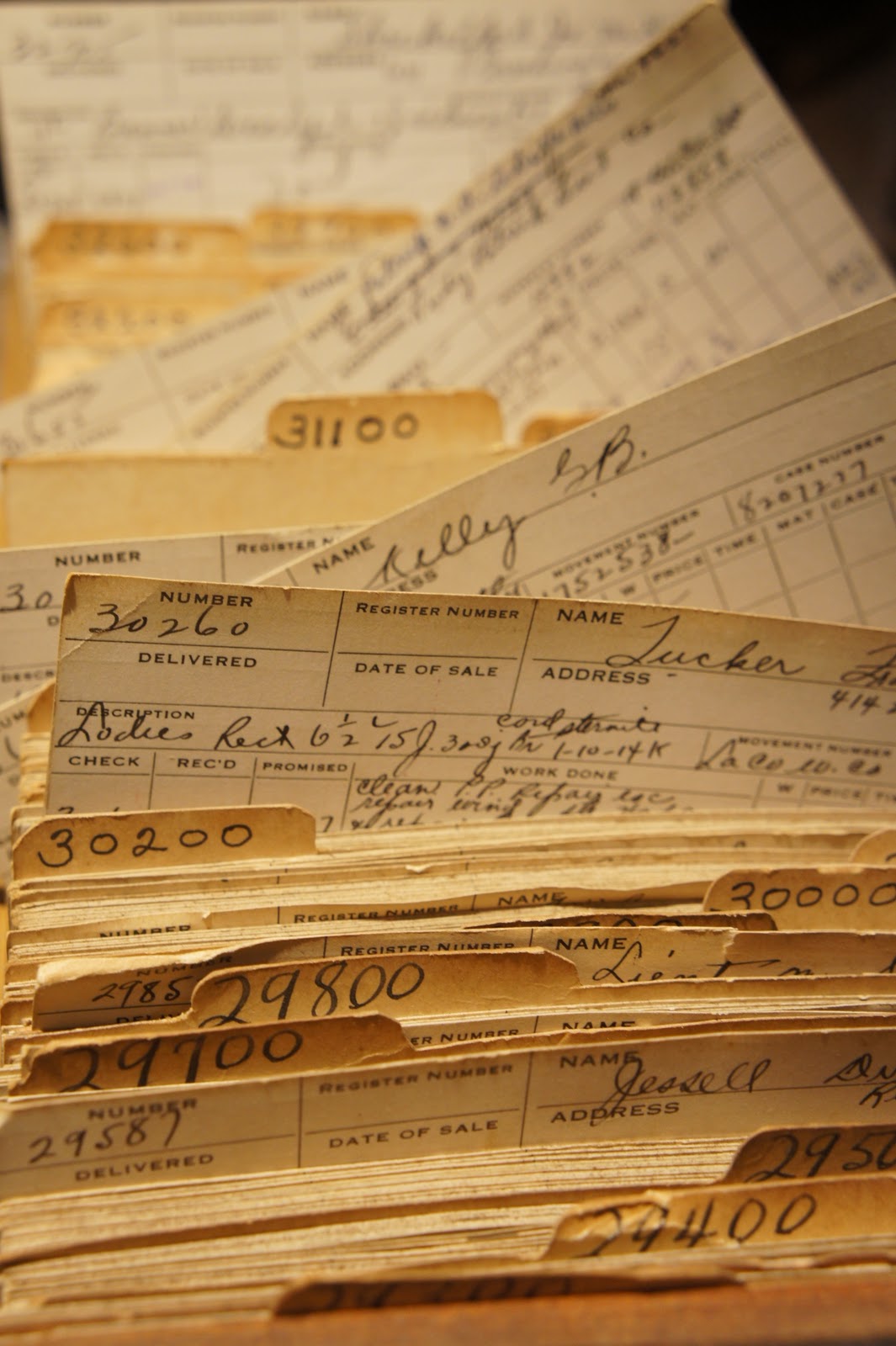 Vintage Technology Obsessions: Analog Record Keeping and Kansas City ...