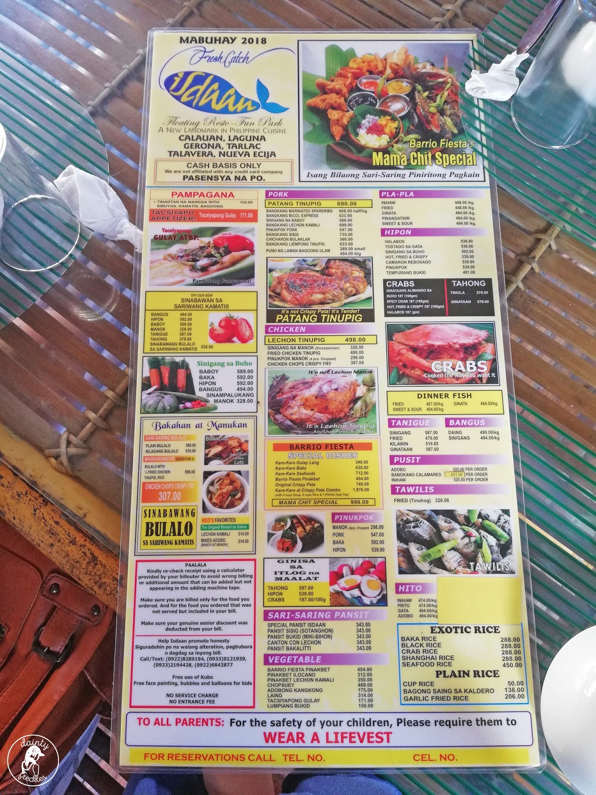 Isdaan Floating Restaurant - Dainty Freckles