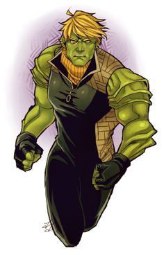 Bearako's Corner: TOY CUSTOM: Hulkling (Young Avengers)