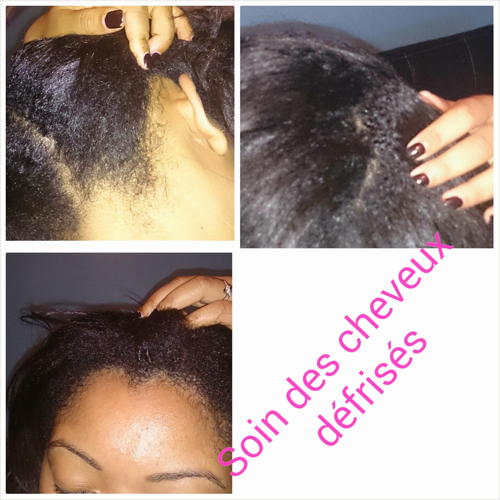 Préparation défrisage - SOIN DES CHEVEUX DEFRISES