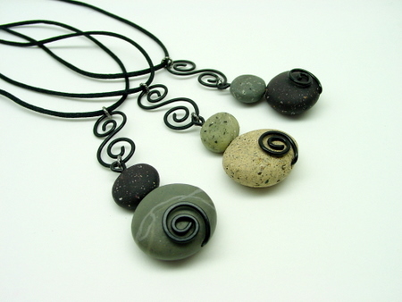 Beadcomber Jewelry: Beach Pebble Jewelry