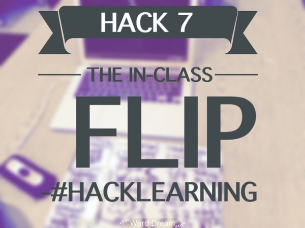 Learn, Teach, Grow: #D100BloggerPD Book Study - Hacking Education Hack 7