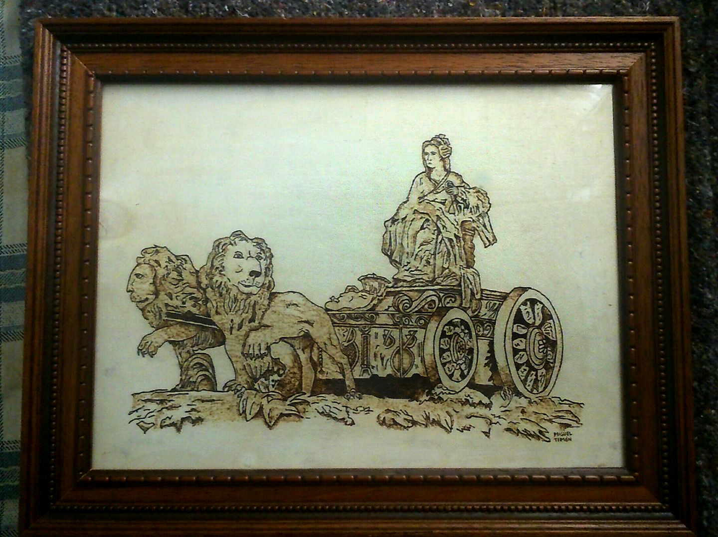 Dorian Gray: Pirografía