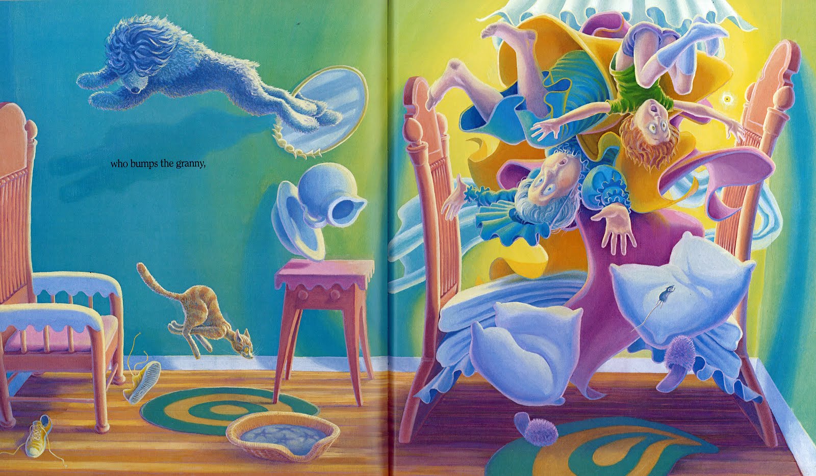 The Illustrated Book Image Collective: Color, Don Wood, The Napping House