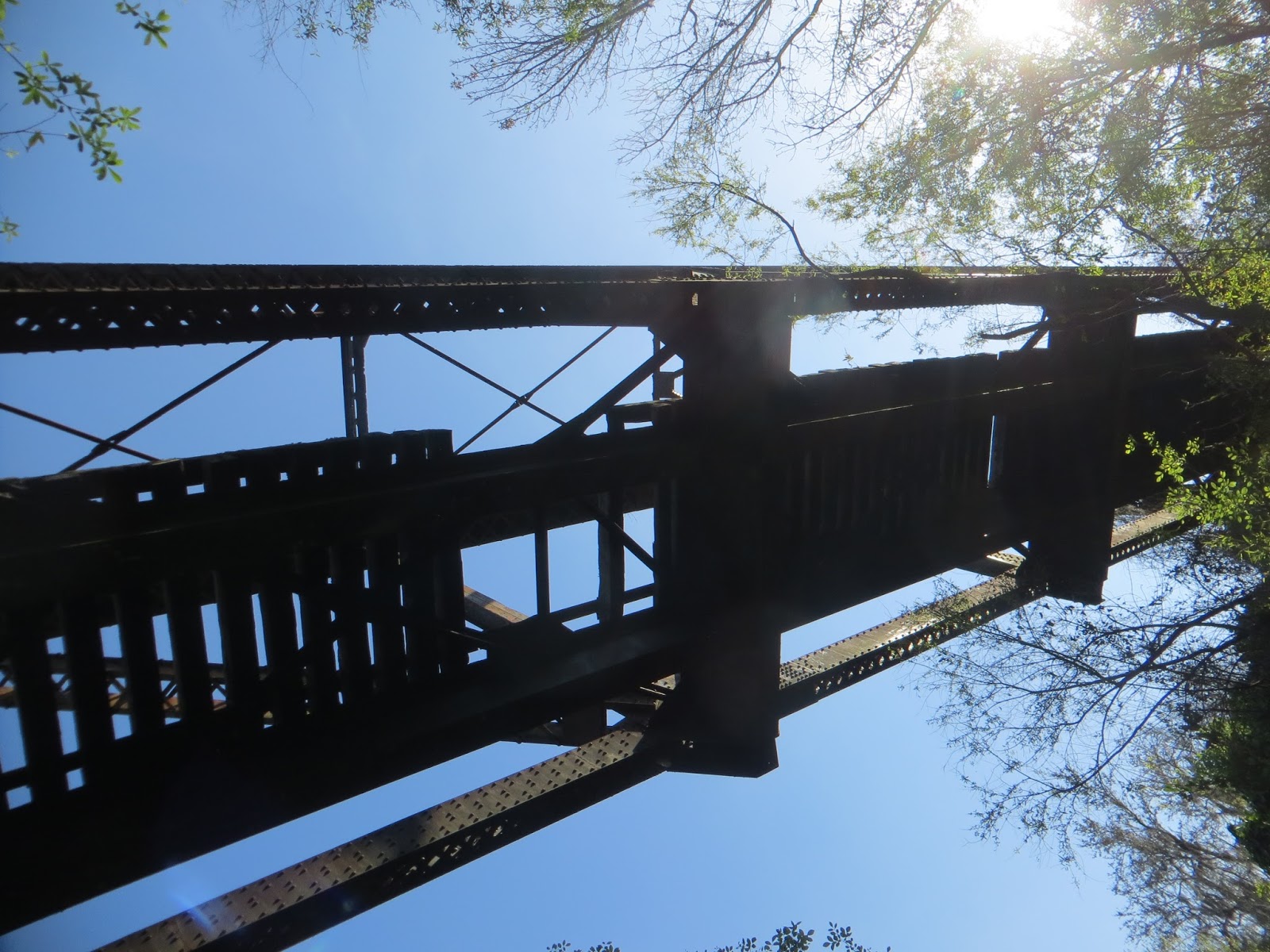 Industrial History: Florida Railroad Museum?/CSX/ACL Bridge over Little ...