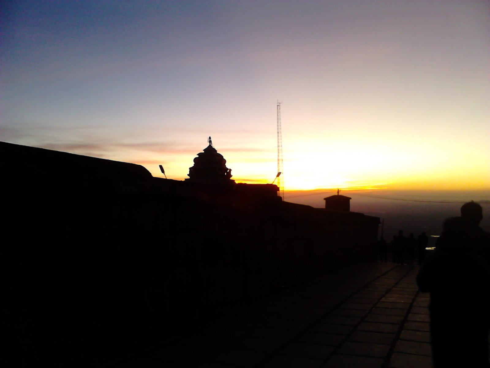 Travel Stories of India: Sunset on Nandi Hills