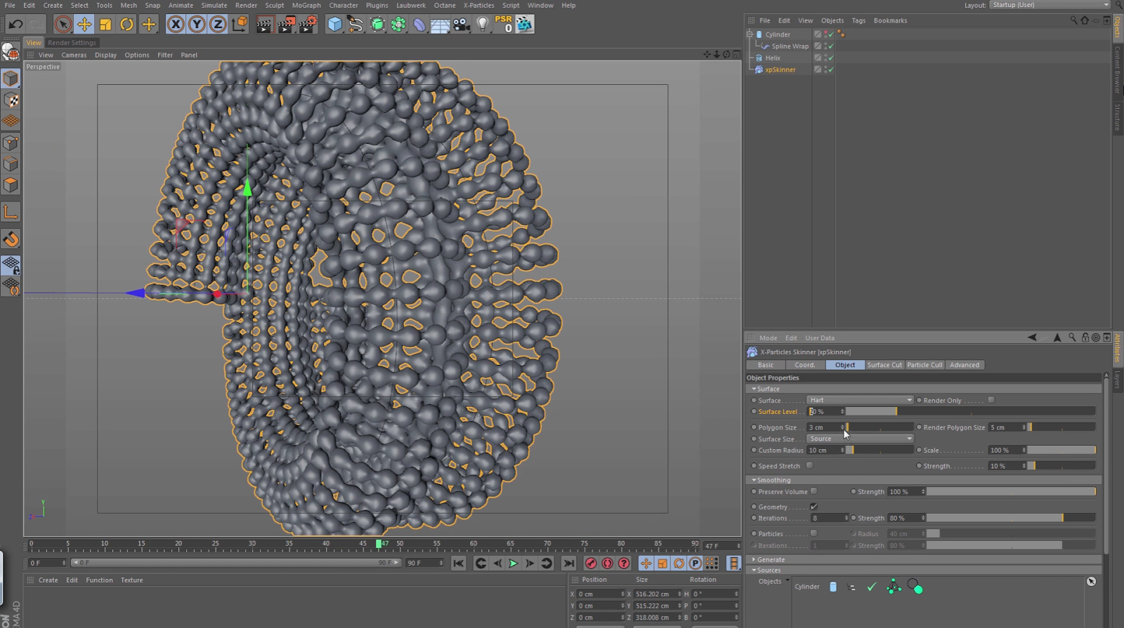 How To Create Custom Geometry Using Xp In Cinema 4d Cg Tutorial