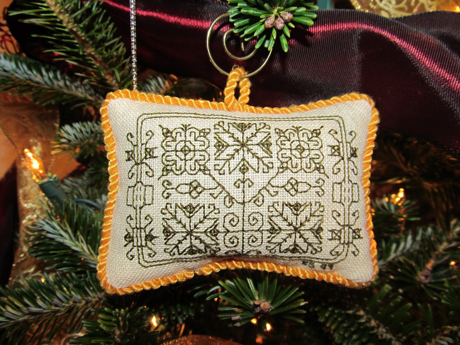 Baroque Embellishments: Sampler Bits Ornaments