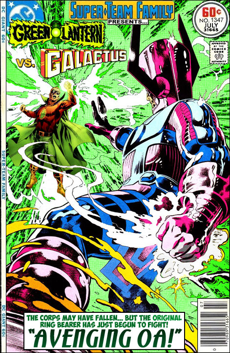 Super-Team Family: The Lost Issues!: Green Lantern Vs. Galactus