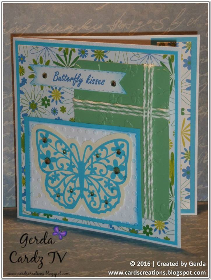 CARDZ TV: CARDZ TV CARD DESIGNERS CHALLENGE #5 BUTTERFLIES, BIRDS OR BEES