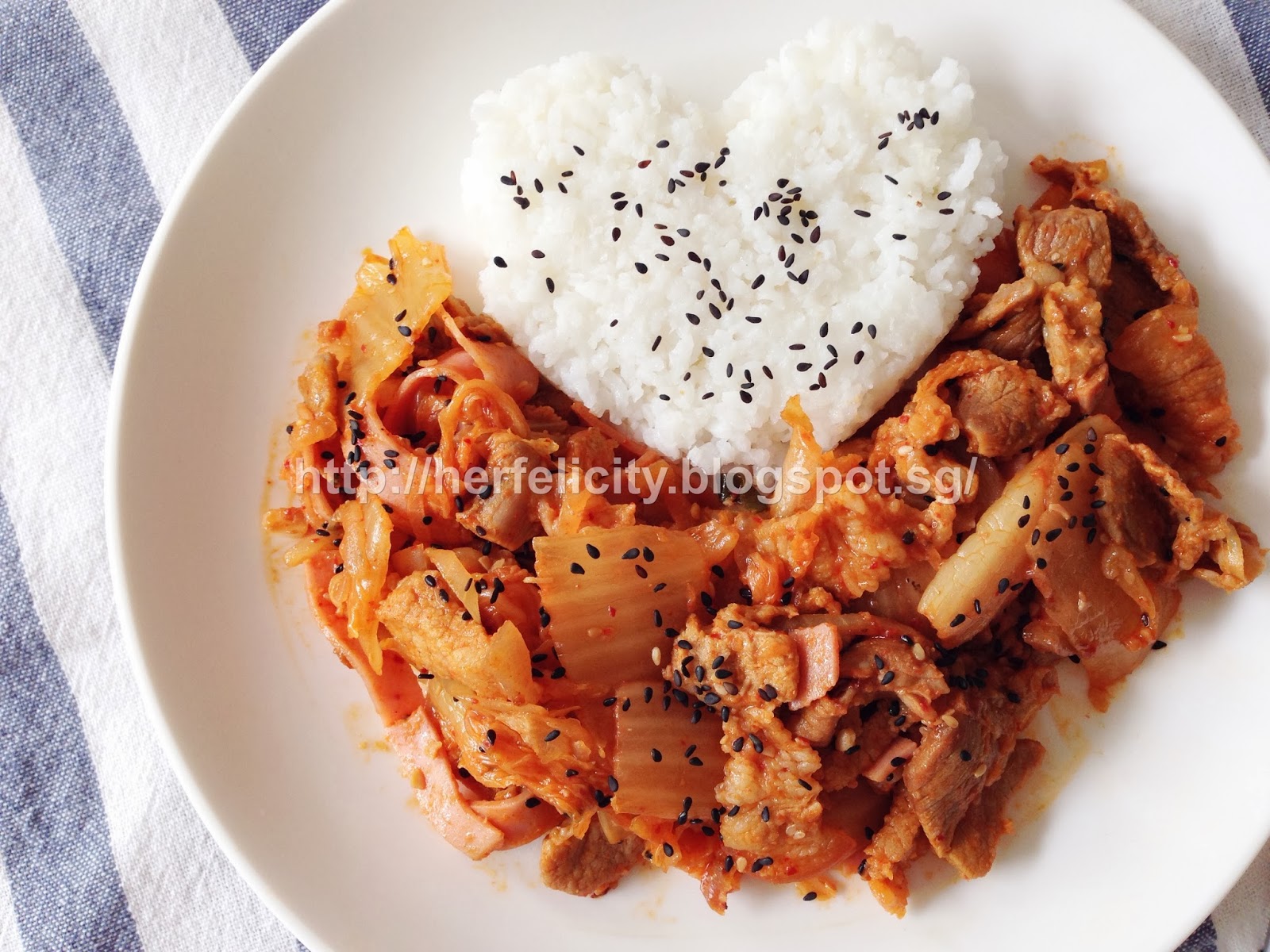Lirong | A singapore food and lifestyle blog: Recipe: Korean spicy pork ...