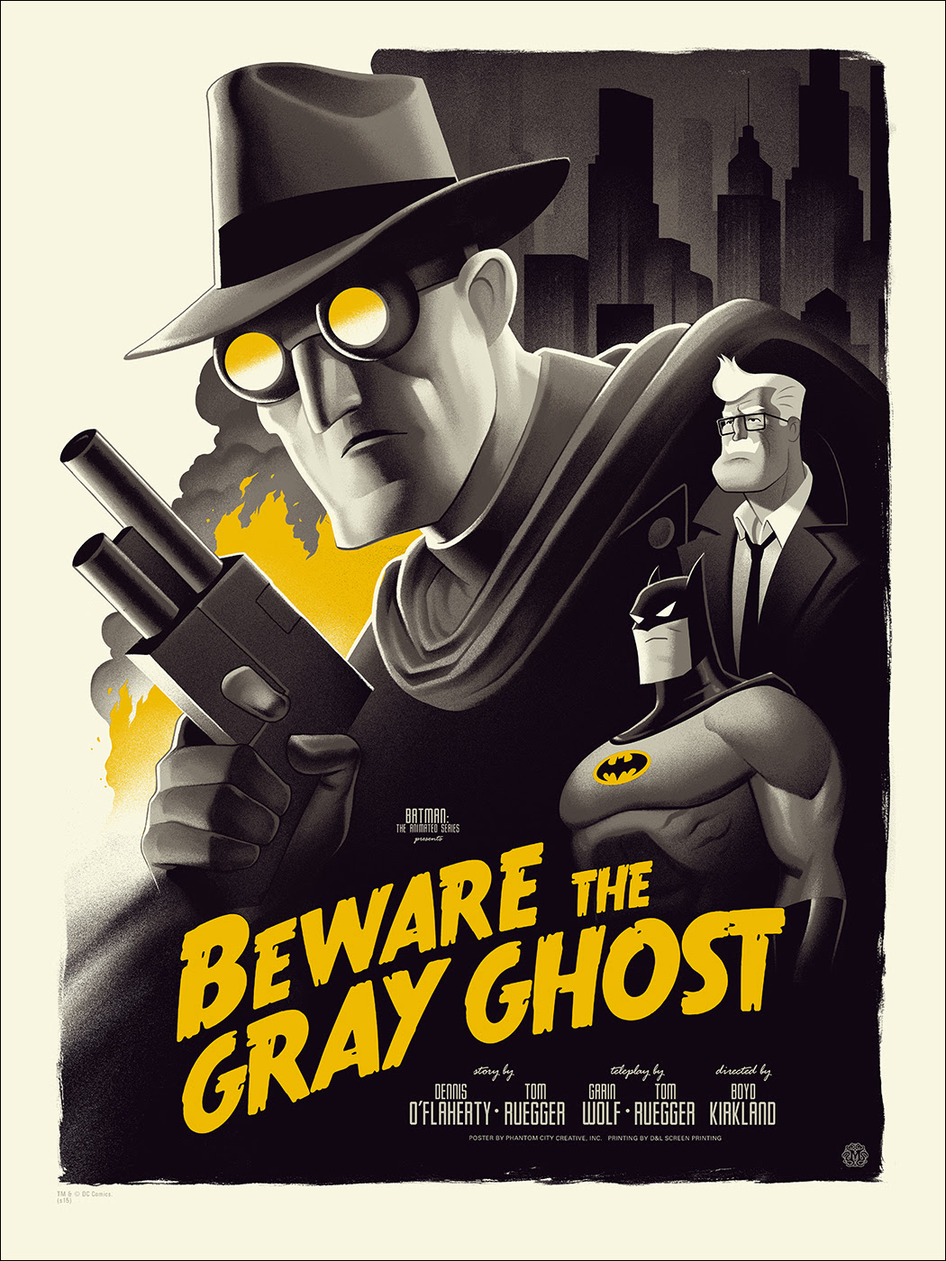 INSIDE THE ROCK POSTER FRAME BLOG: Phantom City Creative Beware the ...