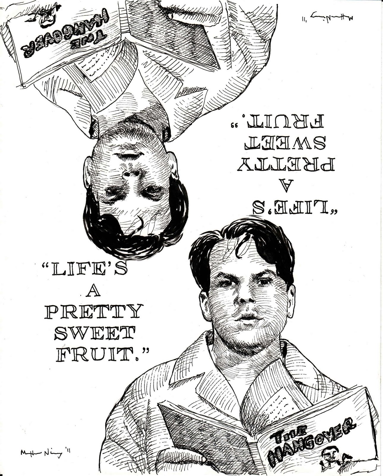 Matthew Nicely: Nineteen Drawings of Bruce McCulloch