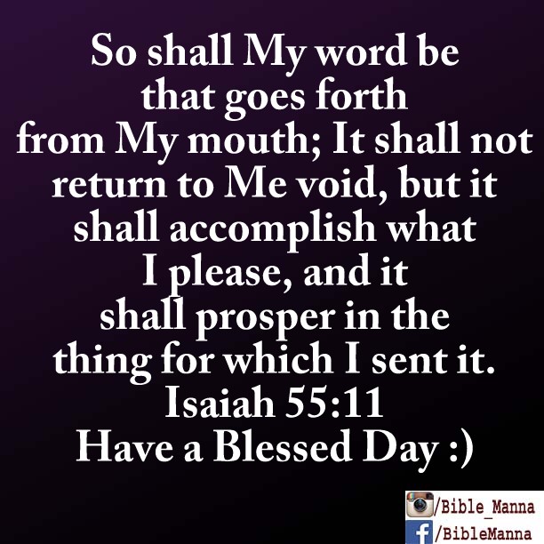 Isaiah 55:11 (Image)