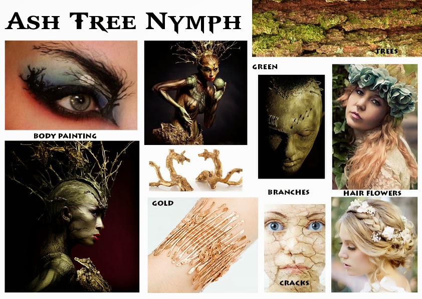 Greek Mythology in Contemporary Form: Ash Tree Nymphs - Meliae