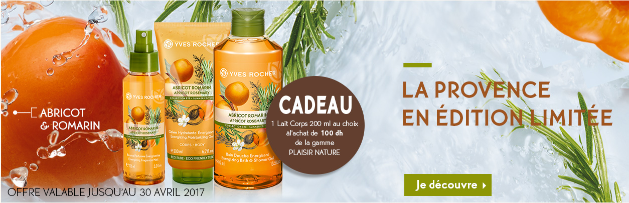 Promotions Yves Rocher Maroc Avril 2017 | LeCatalogue - 100% Catalogues