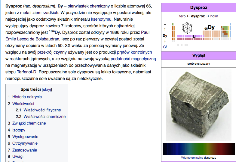 Biologia - nauka o życiu: Pierwiastki chemiczne bloku f (Pierwiastki ...