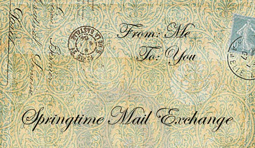 And Then We All Had Tea: Springtime Mail Exchange Activity