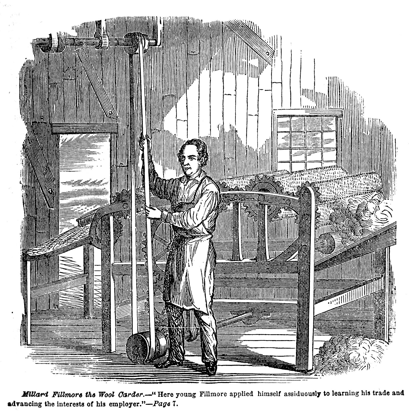 The Portrait Gallery: Millard Fillmore