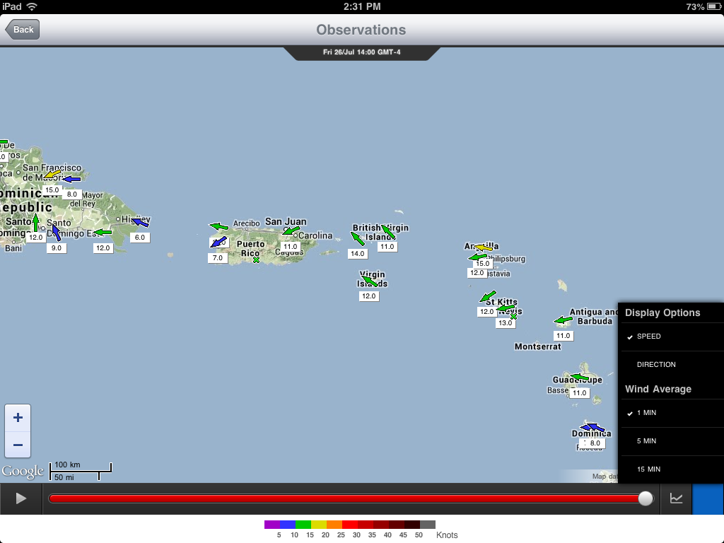 i-Marine Apps: PredictWind Forecast and Routing