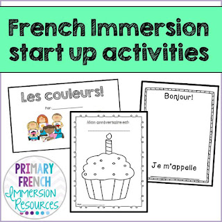French back to school resources! - Primary French Immersion Resources