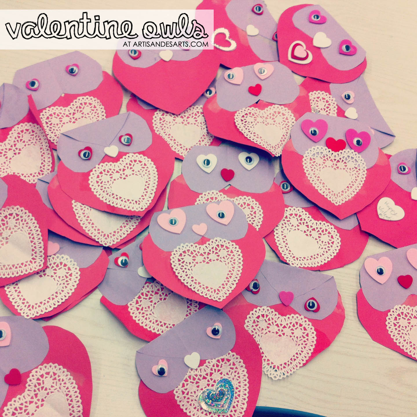 artisan des arts: Valentine Owls