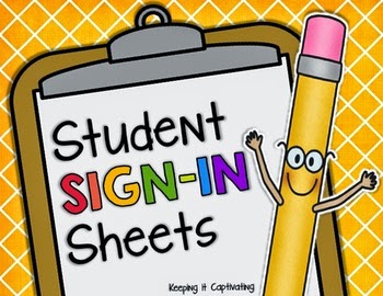 Establishing a Morning Sign-In Routine | Chalk Talk: A Kindergarten ...