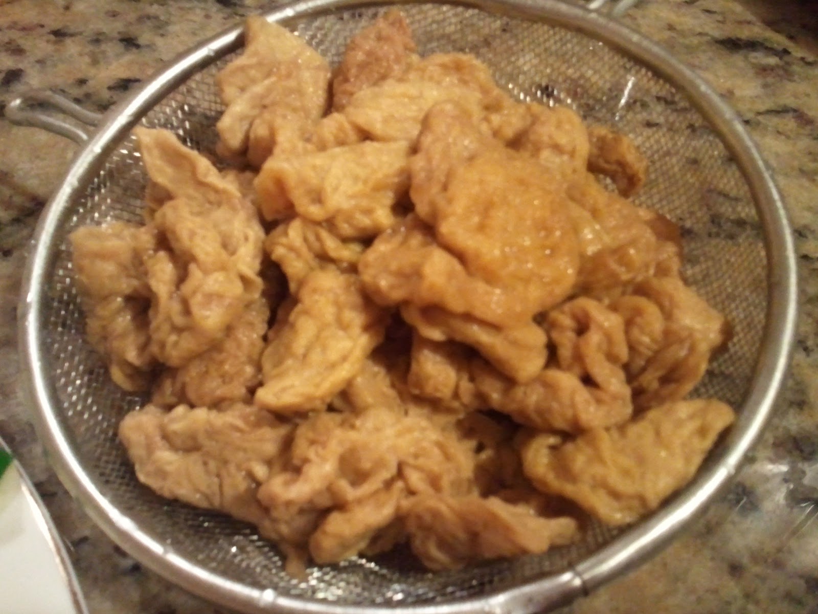 HCF: Vegetarian "Chicken" in curry sauce