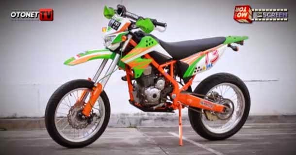 Kawasaki KLX Modif Super Moto | R-way Collection