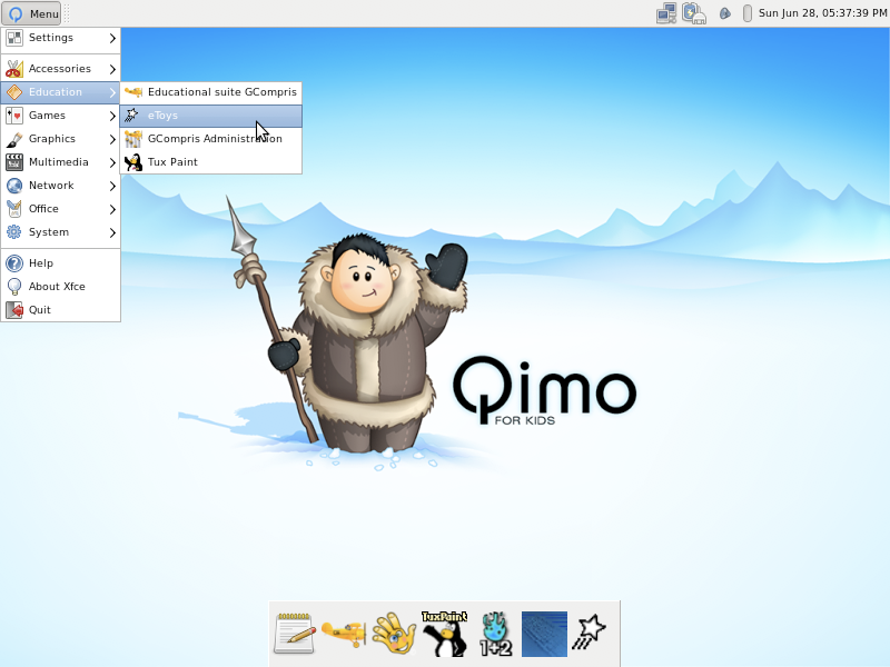 Qimo, aprender Linux desde pequeño | No solo Unix | GNU Linux, Android ...